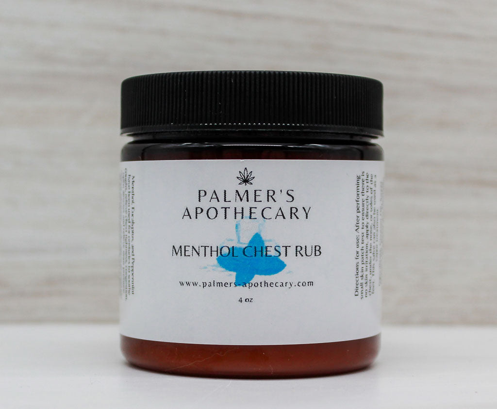 Menthol Chest Rub Palmers Apothecary